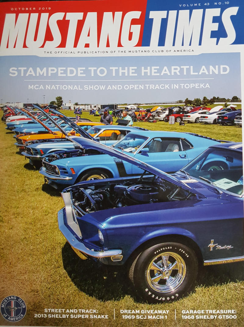 55th Anniversary Ford Mustang in Charlotte – USA / Grand Opening of the ...
